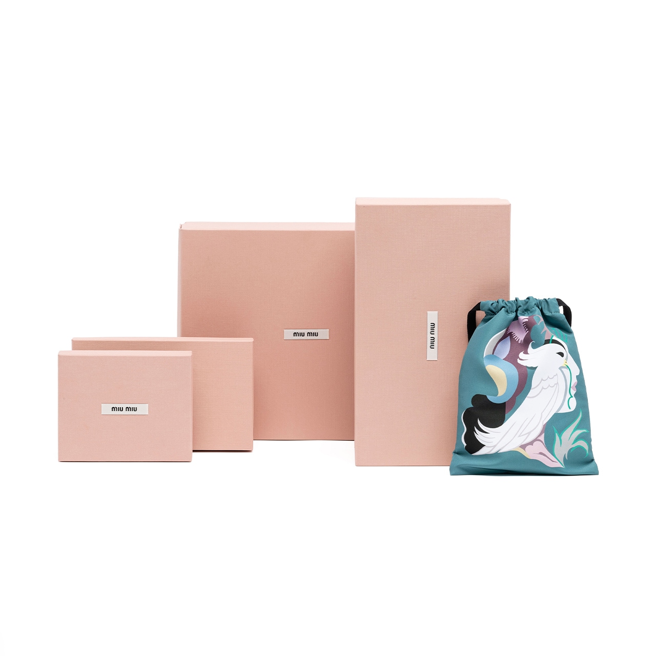 코드 키체인 트릭 토바코/아마란스 | Miu Miu