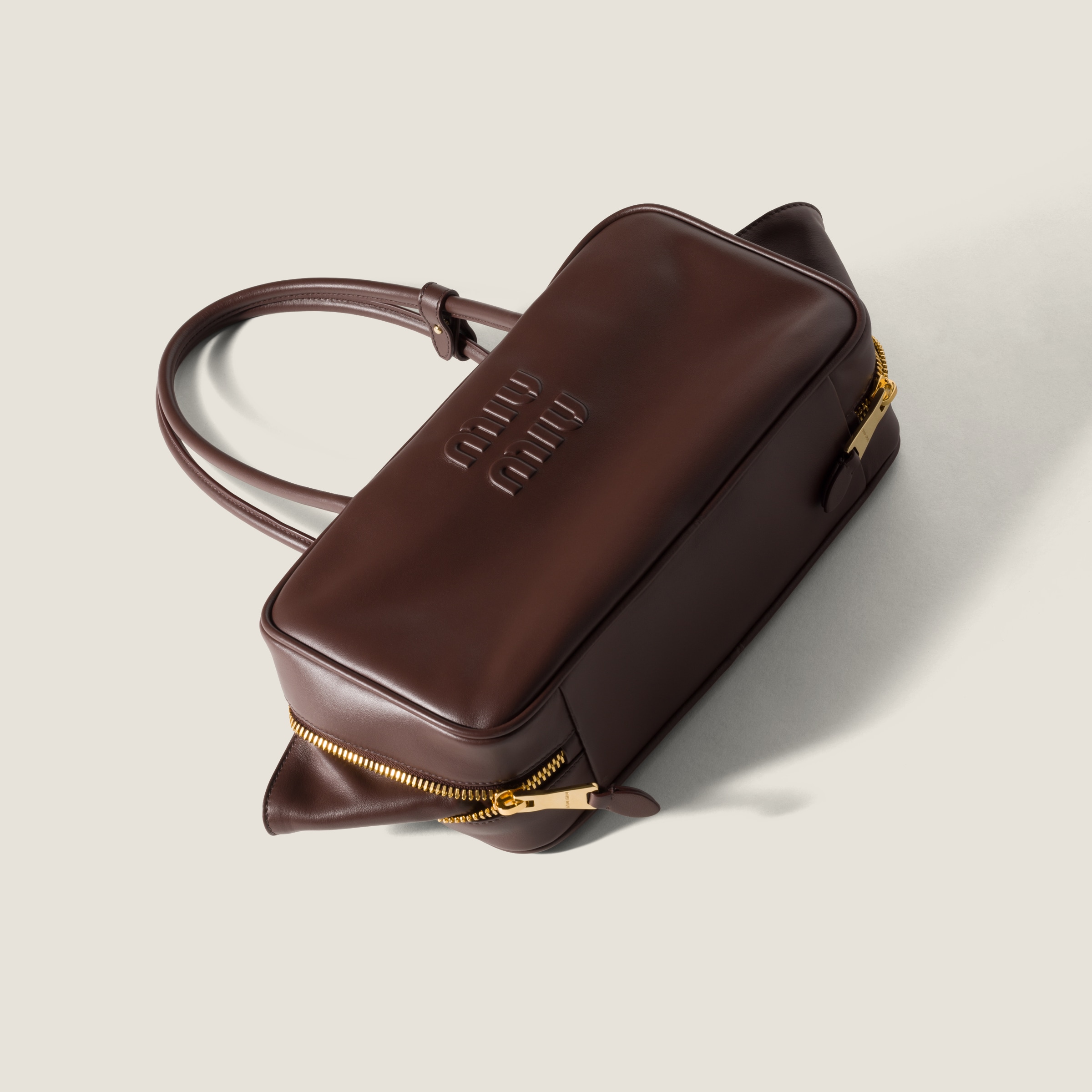 Bauletto Beau In Pelle Radica | Miu Miu