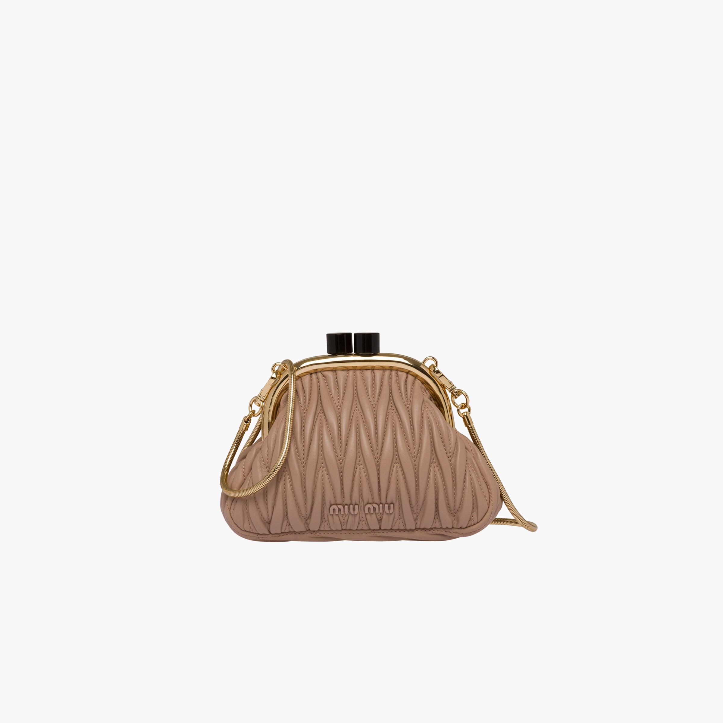 Cameo Miu Belle nappa leather mini-bag | MIU MIU