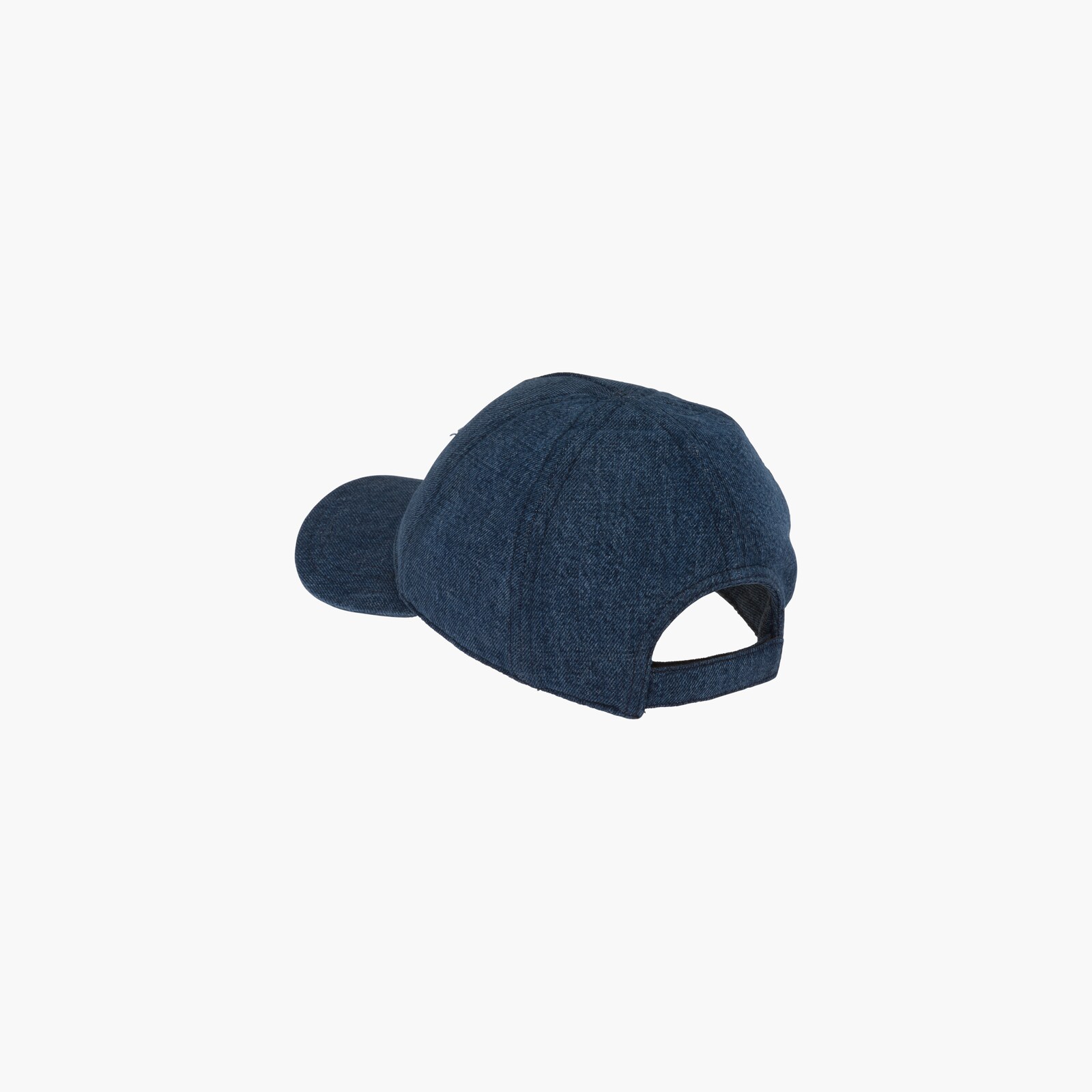 Navy Denim baseball cap | MIU MIU