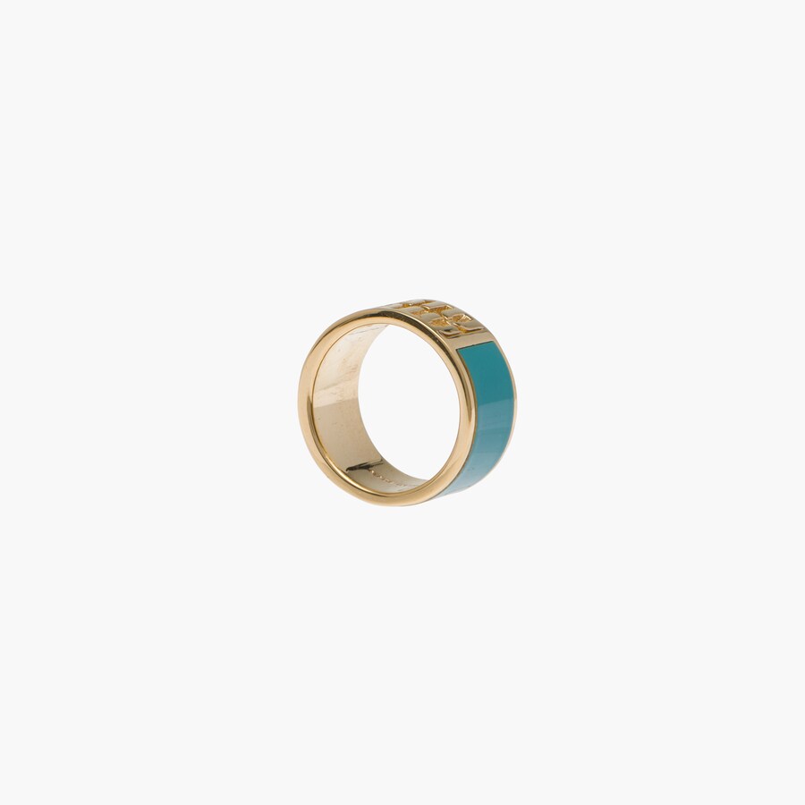 Gold Metal ring | MIU MIU
