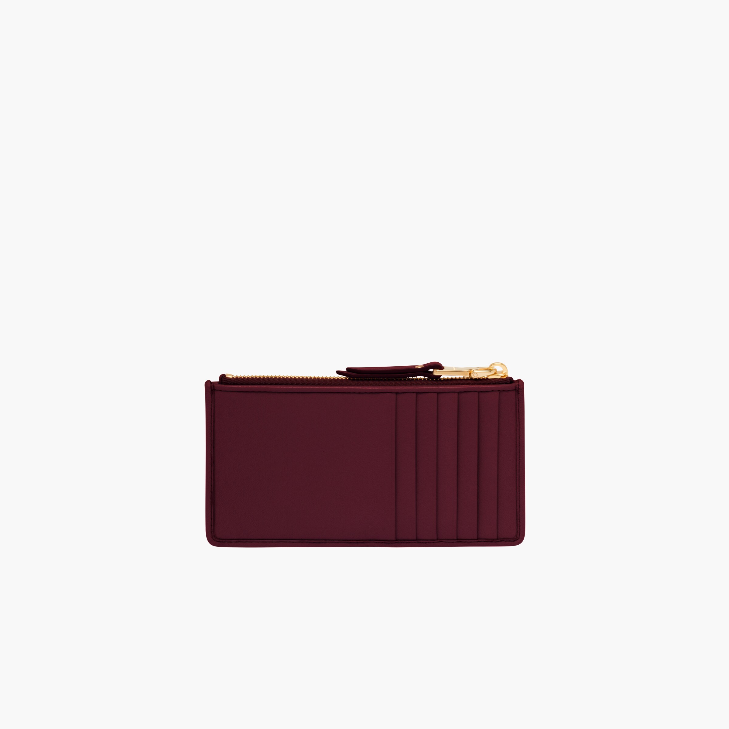 Amaranth Red/maize Yellow Matelassé Nappa Leather Envelope Wallet | Miu Miu