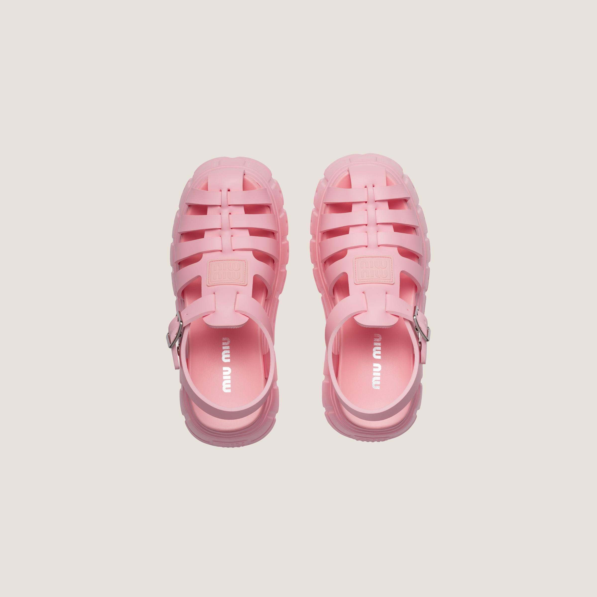 Pink Eva Platform Sandals | Miu Miu