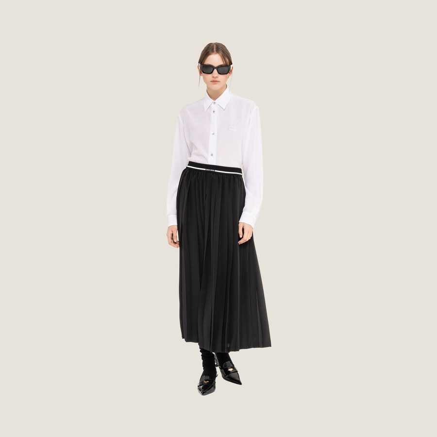 Women's Designer Mini, Long and Pencil Skirts | Miu Miu