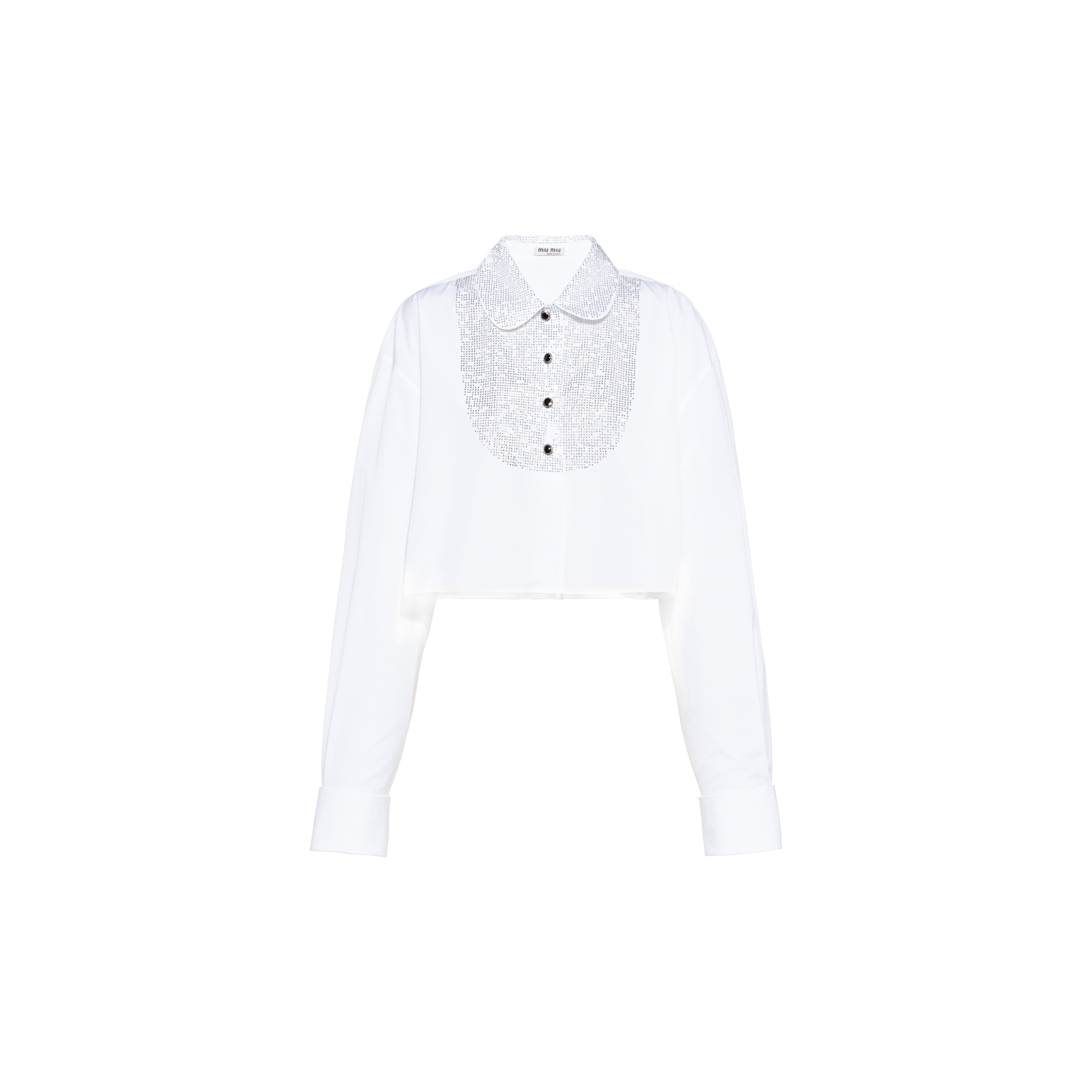 White Poplin Blouse Miu Miu white-poplin-blouse-miu-miu