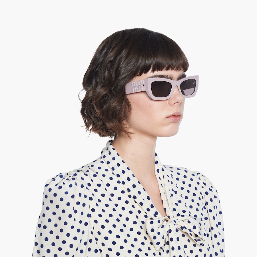 Slate Gray Lenses Miu Glimpse sunglasses | MIU MIU