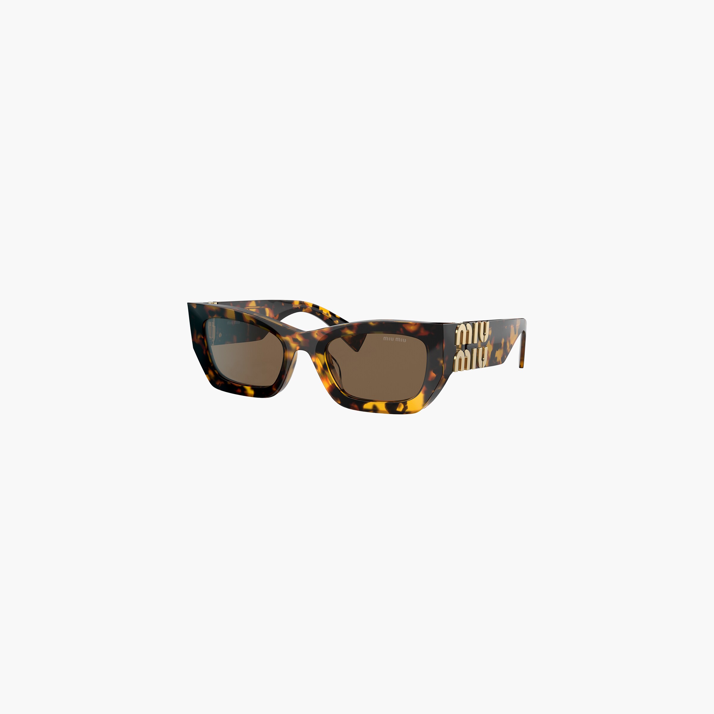 Coffee Lenses Miu Glimpse sunglasses | MIU MIU