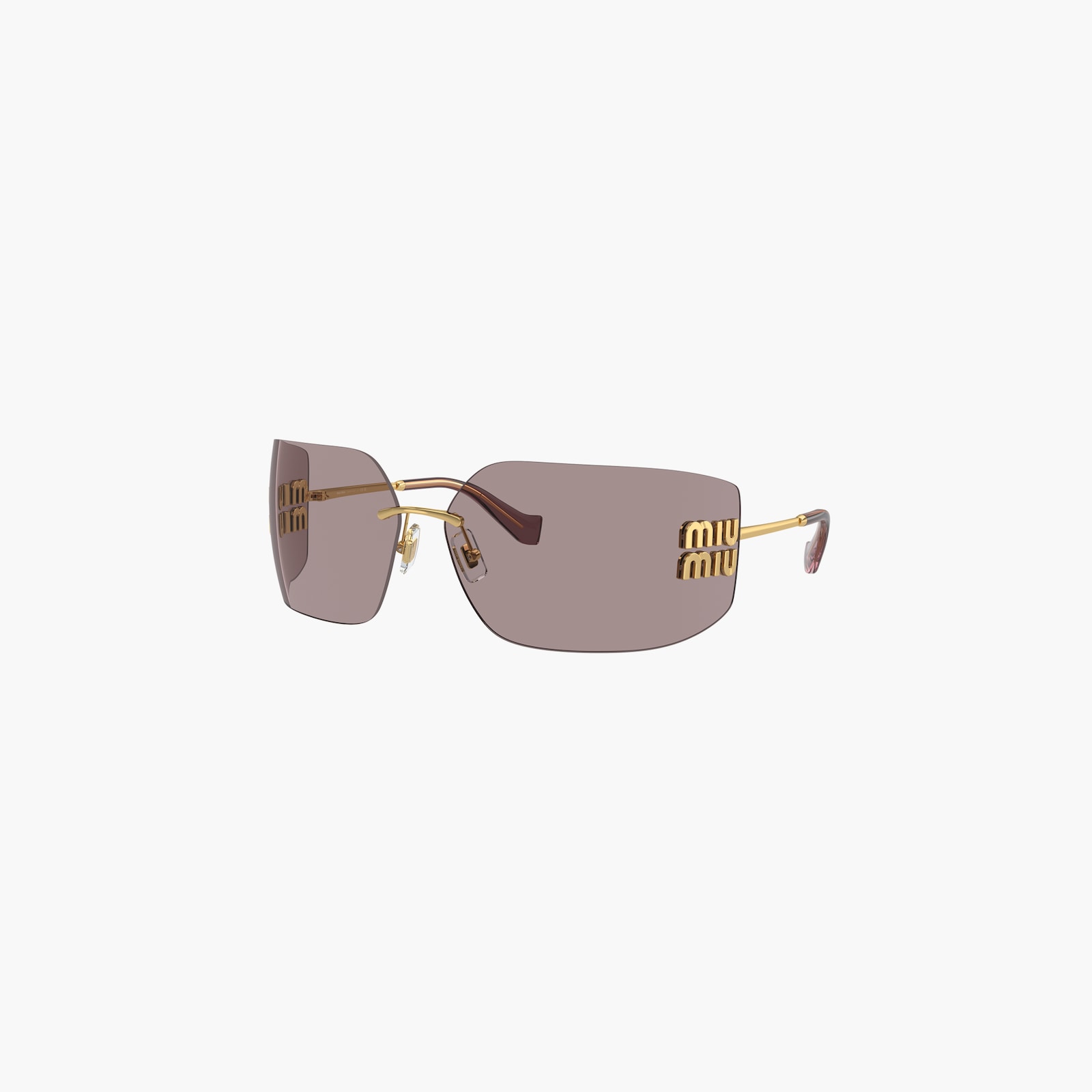 Mauve Lenses Miu Miu Runway Sunglasses | Miu Miu