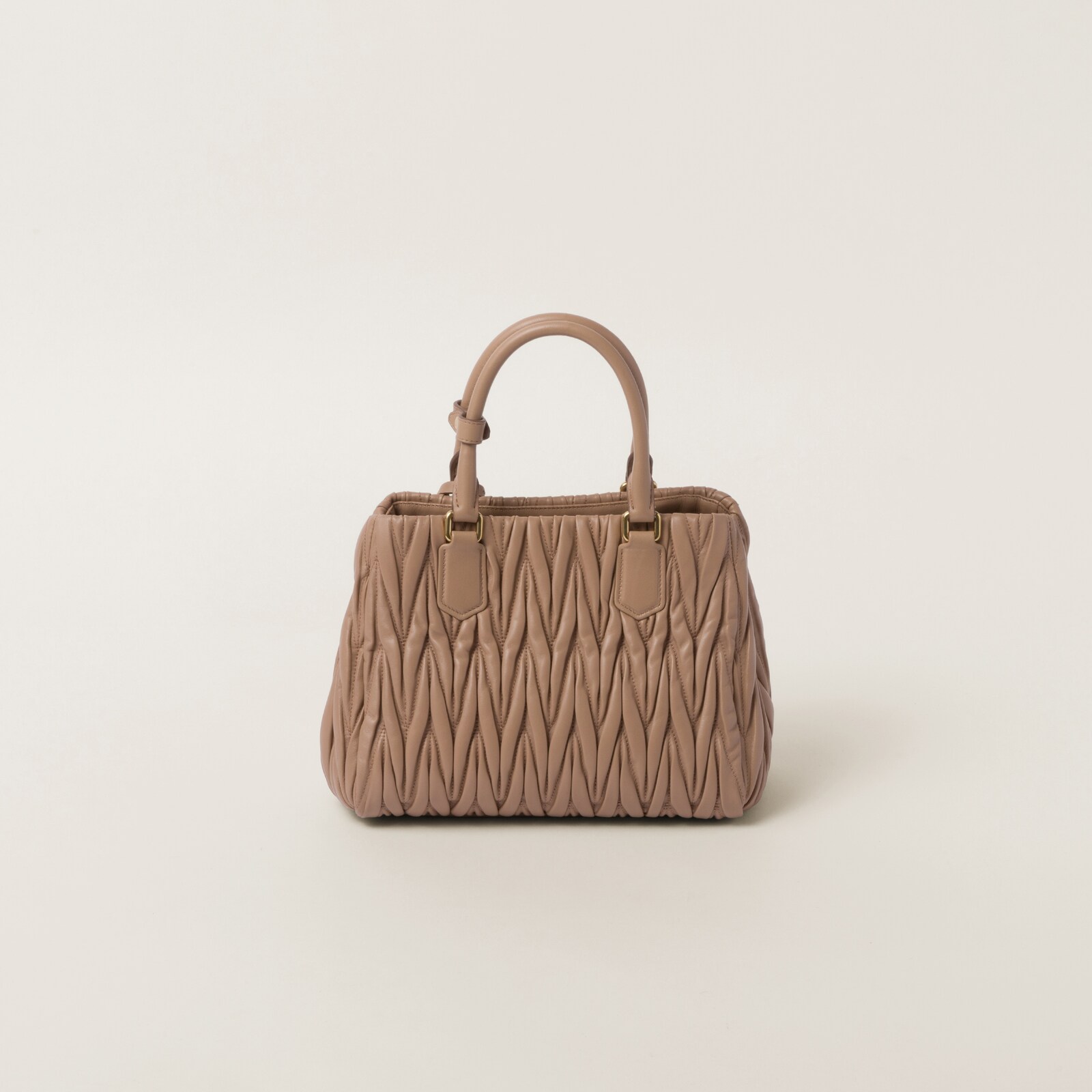 Cameo Matelassé Nappa Leather Handbag | Miu Miu