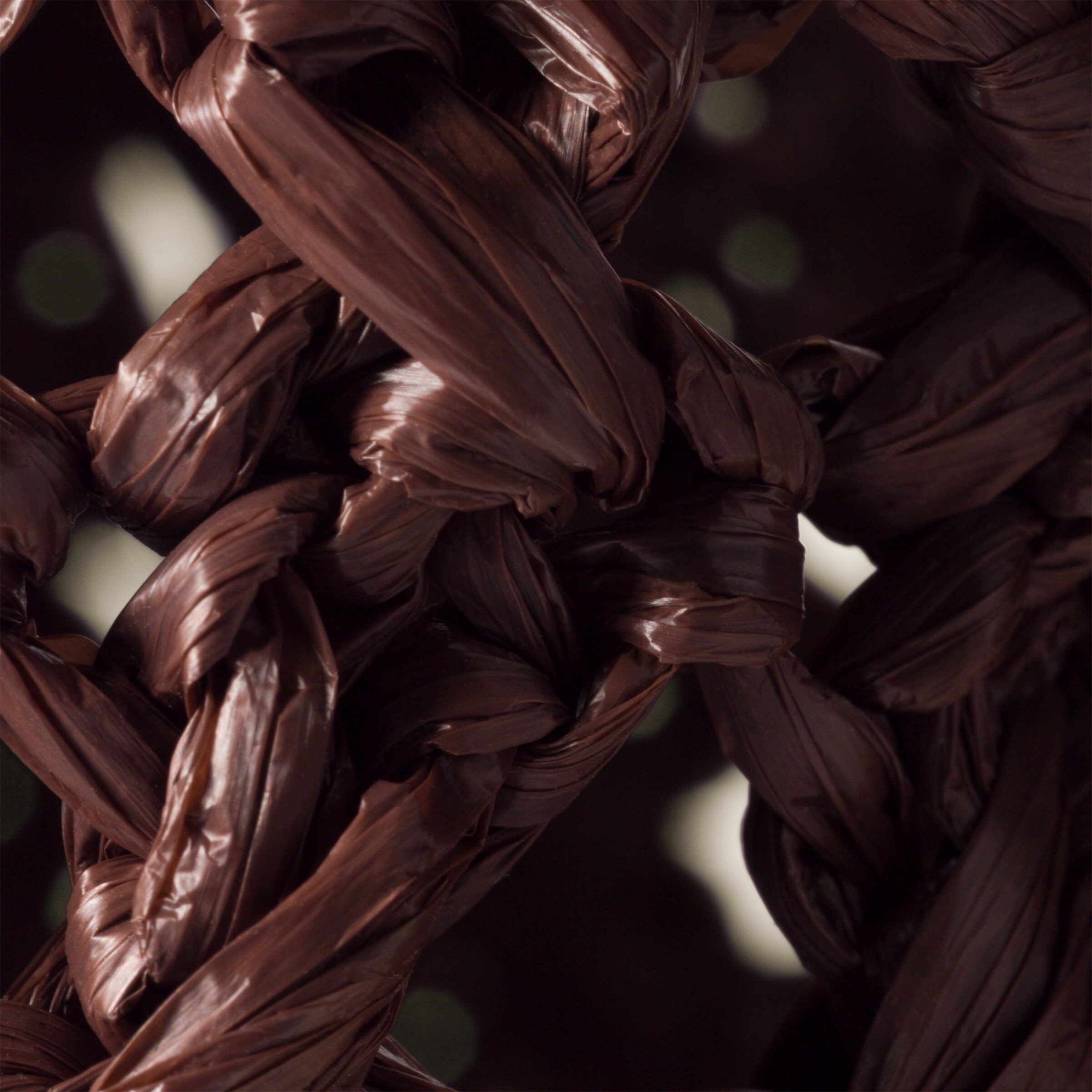 Cocoa Brown/natural Raffia-effect Woven Hobo Bag | Miu Miu