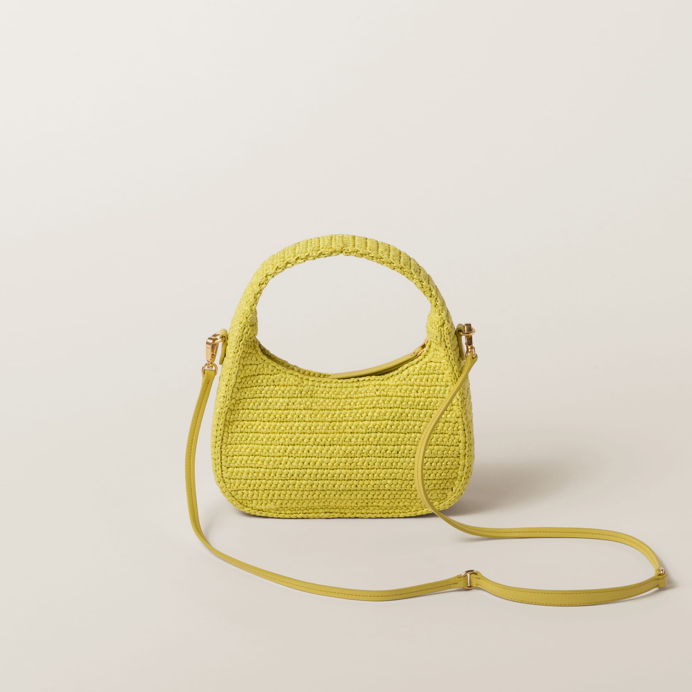 Miu Miu Leather Mustard