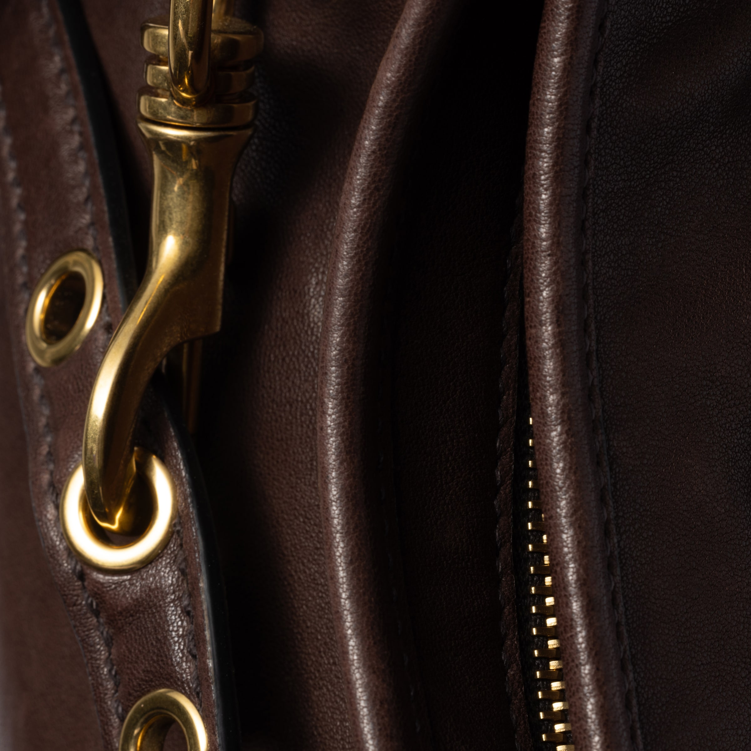 Briarwood Aventure Nappa Leather Bag | Miu Miu