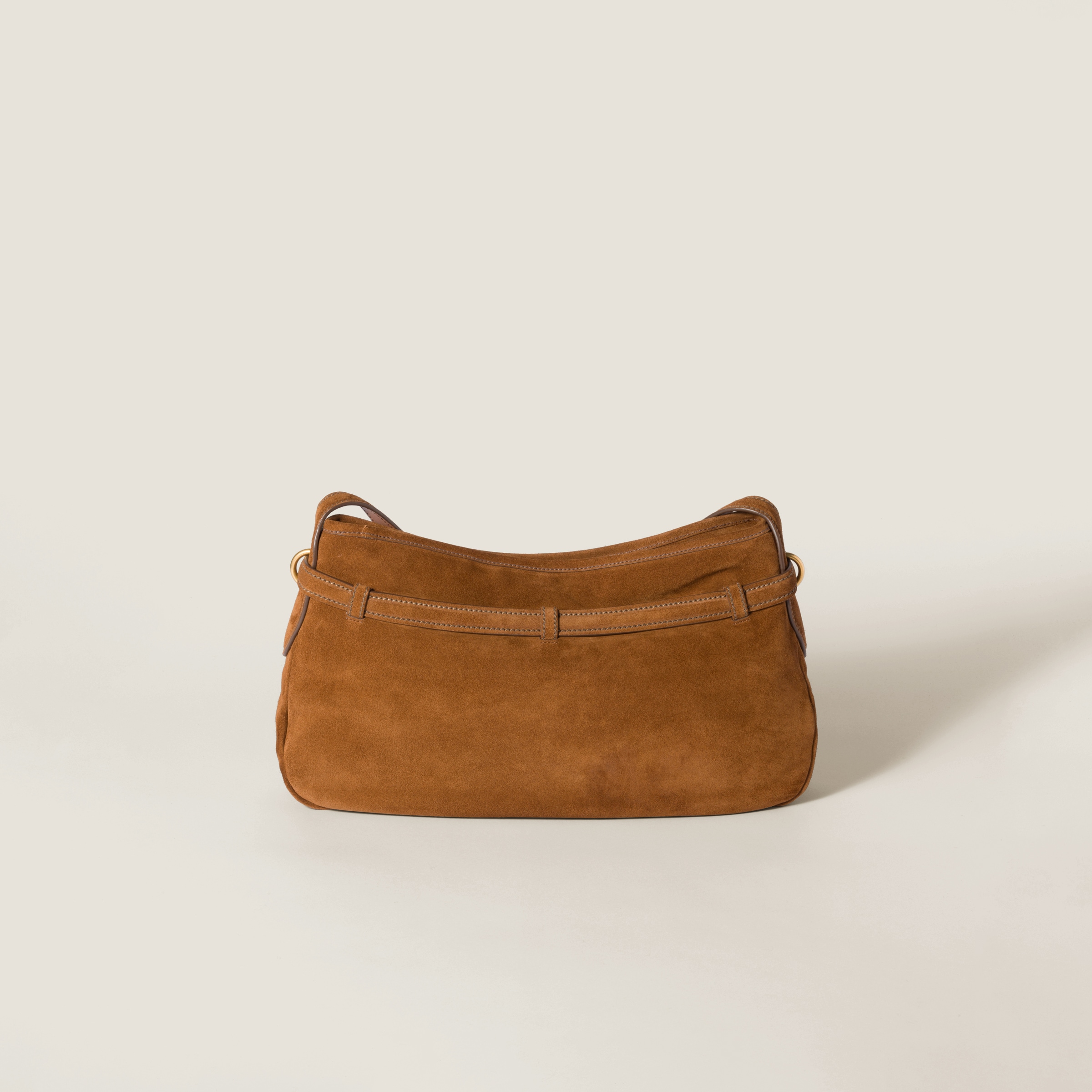 Oak Aventure Suede Bag | Miu Miu - United States