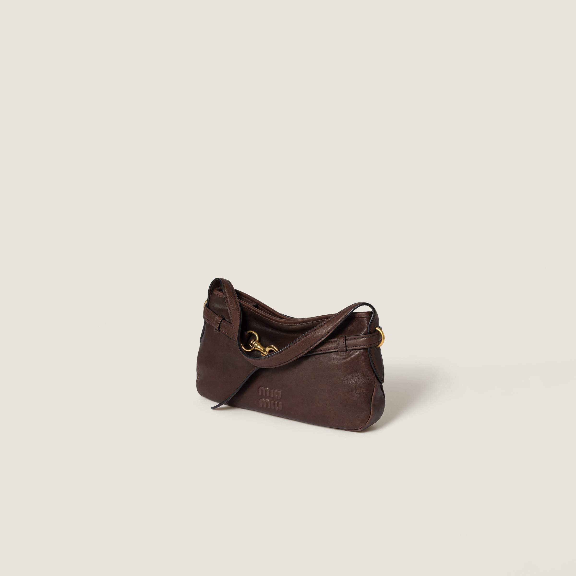 Briarwood Aventure Nappa Leather Bag | Miu Miu