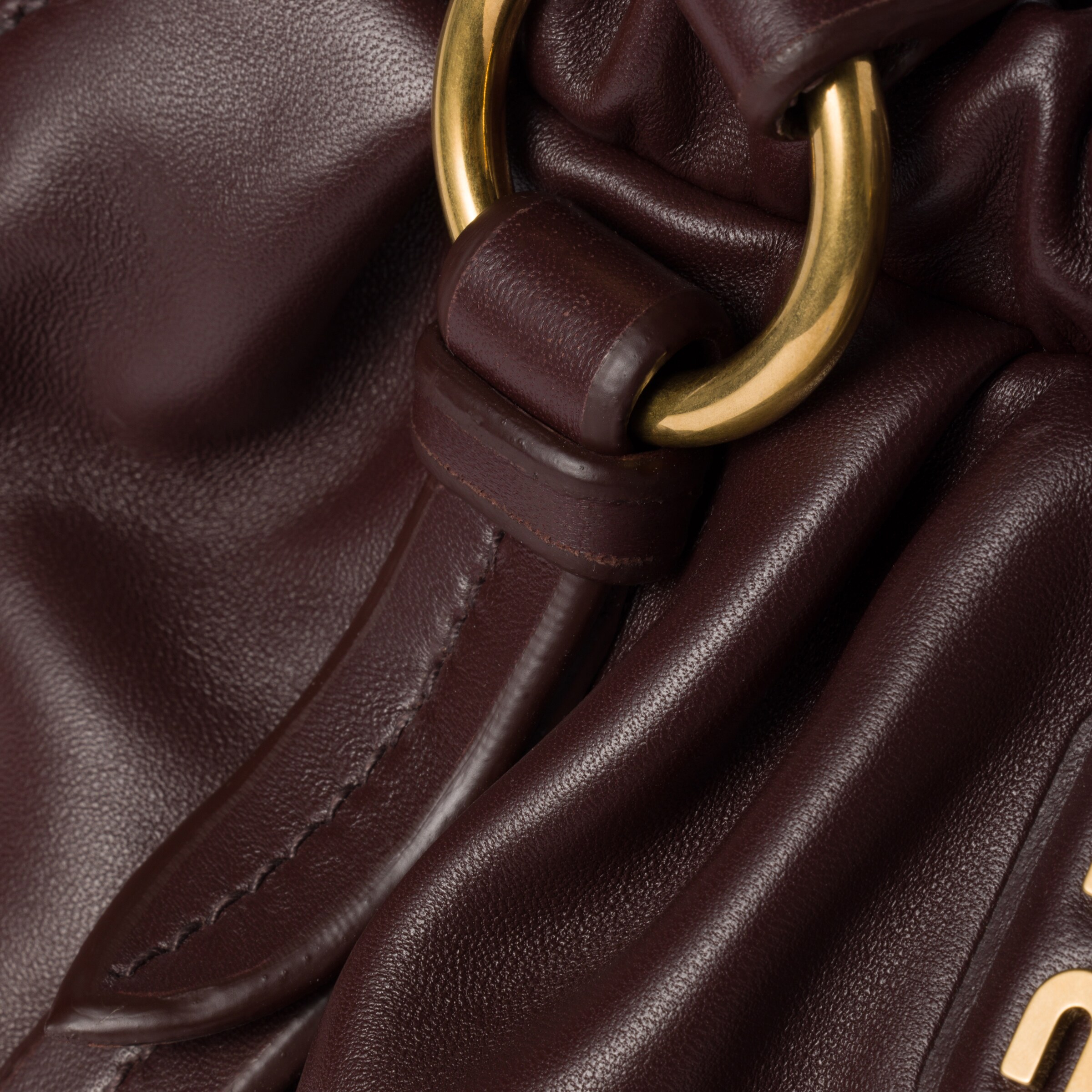 Briarwood Joie Nappa Leather Bag | Miu Miu