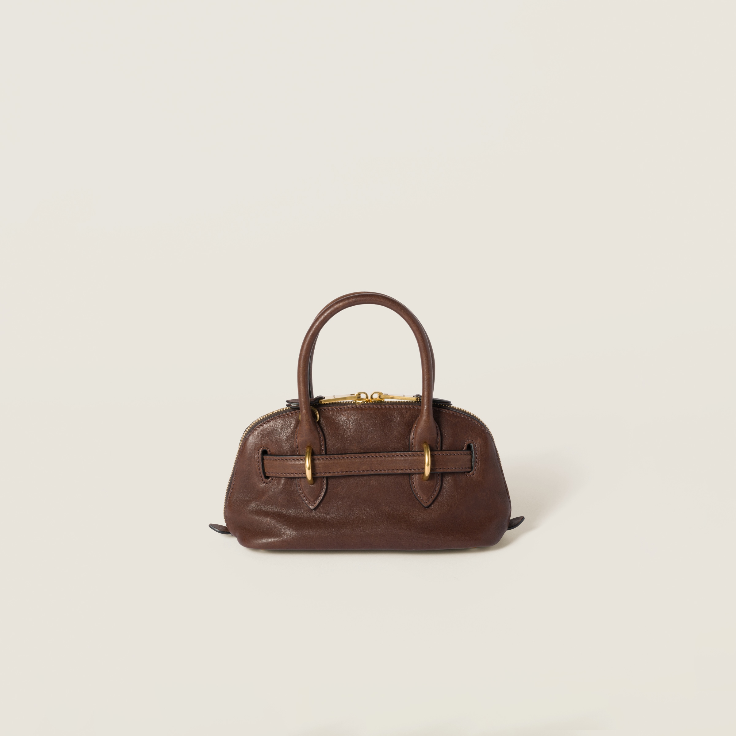Briarwood Aventure Mini Nappa Leather Bag | Miu Miu