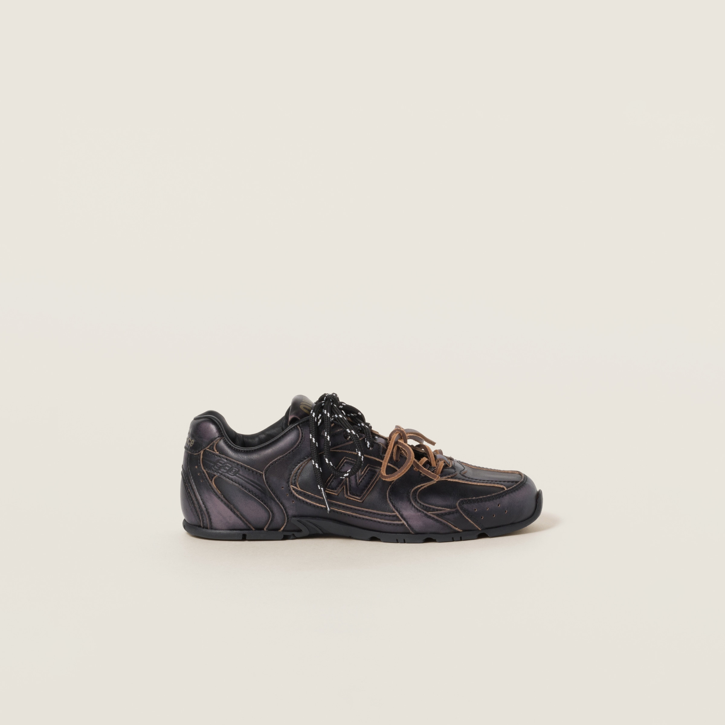 黑色 New Balance X Miu Miu 530 Sl皮革运动鞋 | Miu Miu