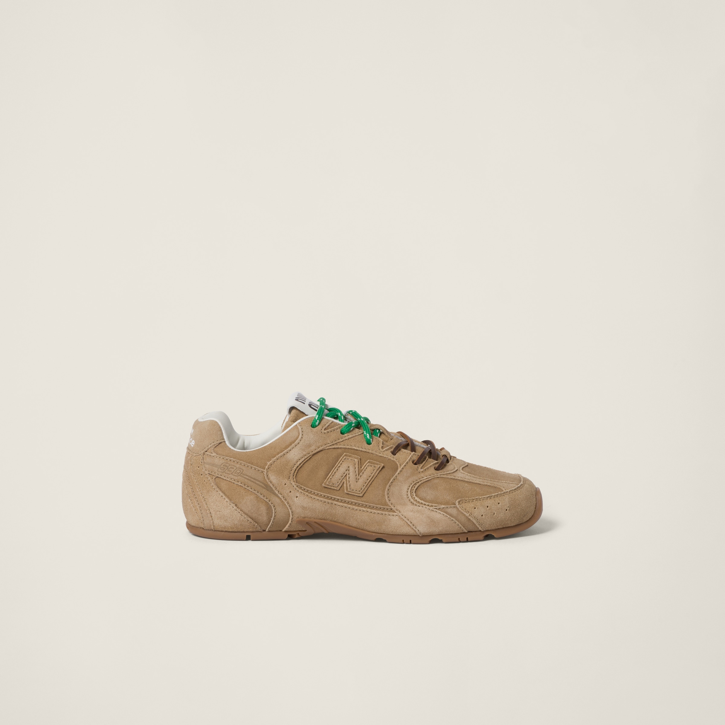 Ecru New Balance X Miu Miu 530 Sl Suede Sneakers | Miu Miu