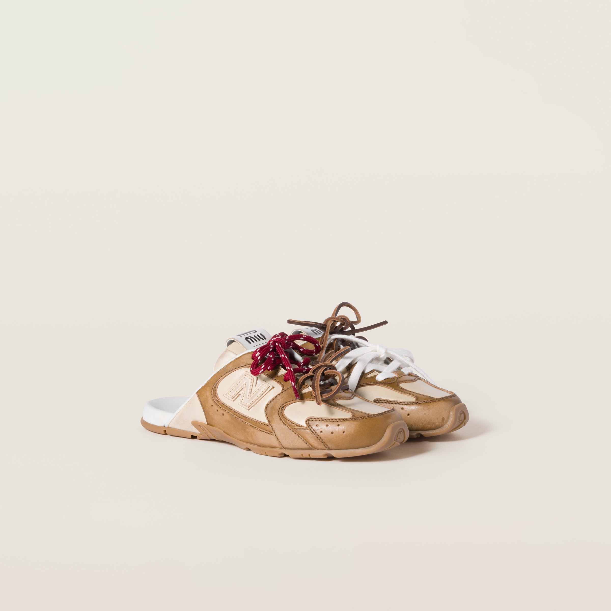 Cinnamon/travertine Gray New Balance X Miu Miu 530 Sl Deco Cinnamon/travertine Gray New Balance X Miu Miu 530 Sl Deco