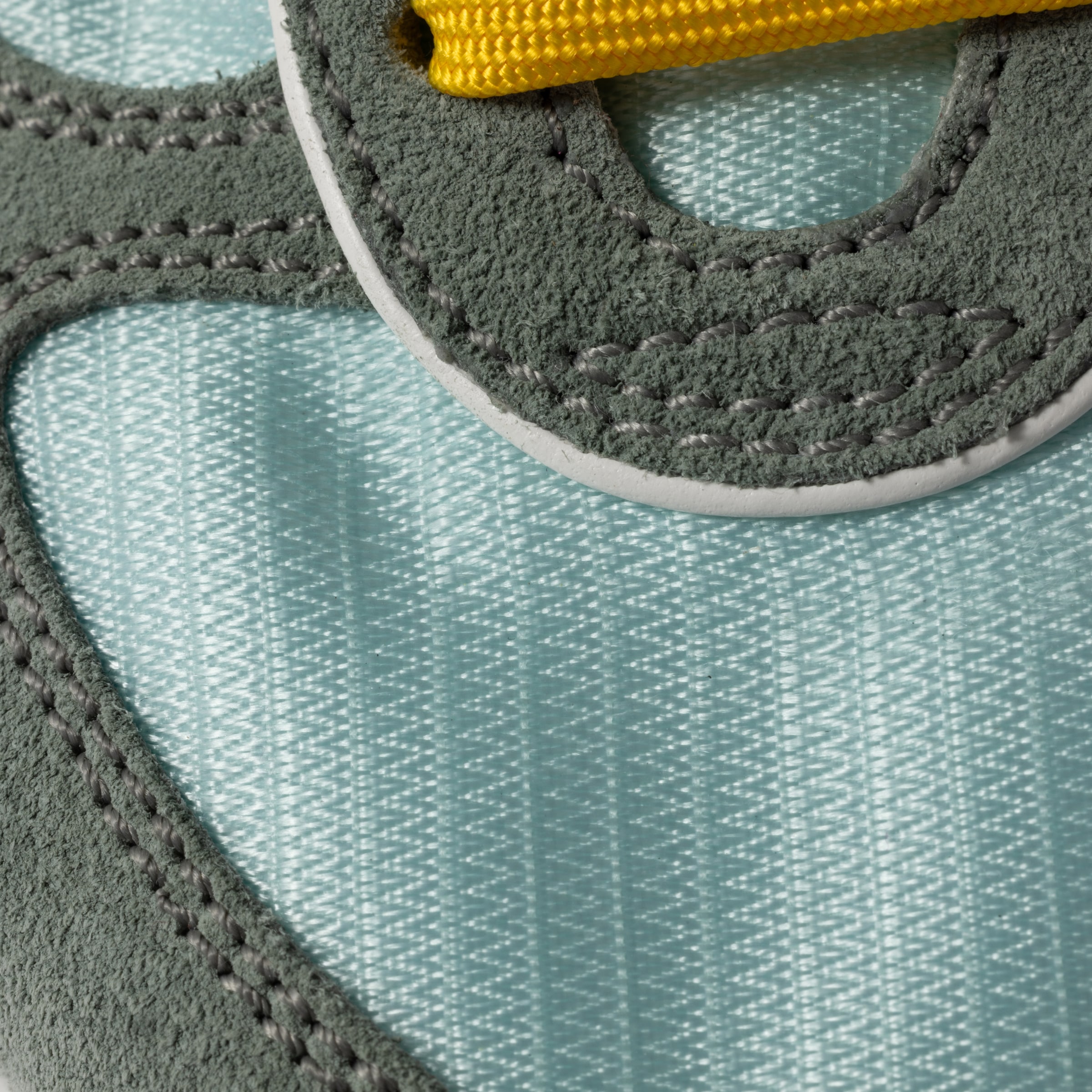 Anise/fuchsia Gymnasium Technical Fabric And Suede Sneakers | Miu Miu