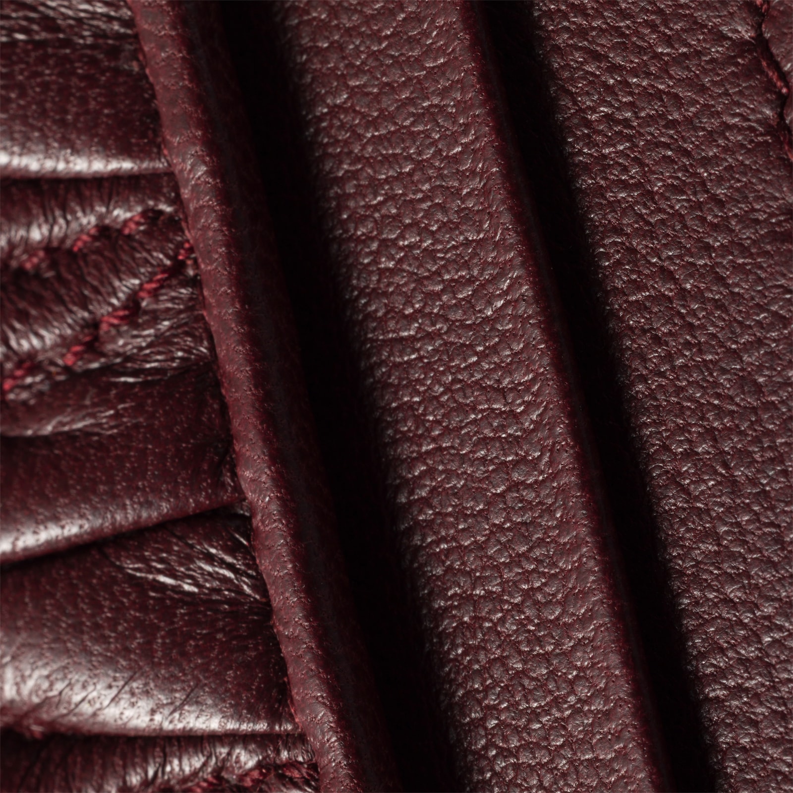 Burgundy Matelassé Nappa Leather Card Holder | Miu Miu