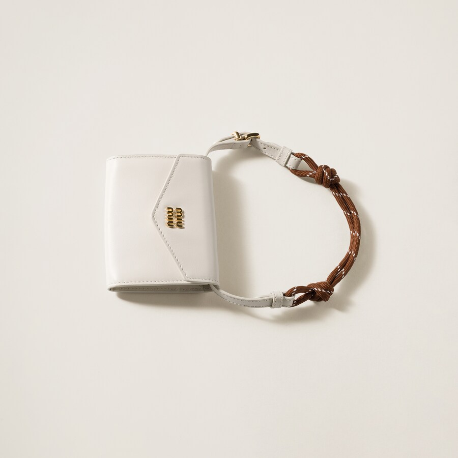 Wallets, Cardholders And Pouches - Small Leather Goods | Miu Miu