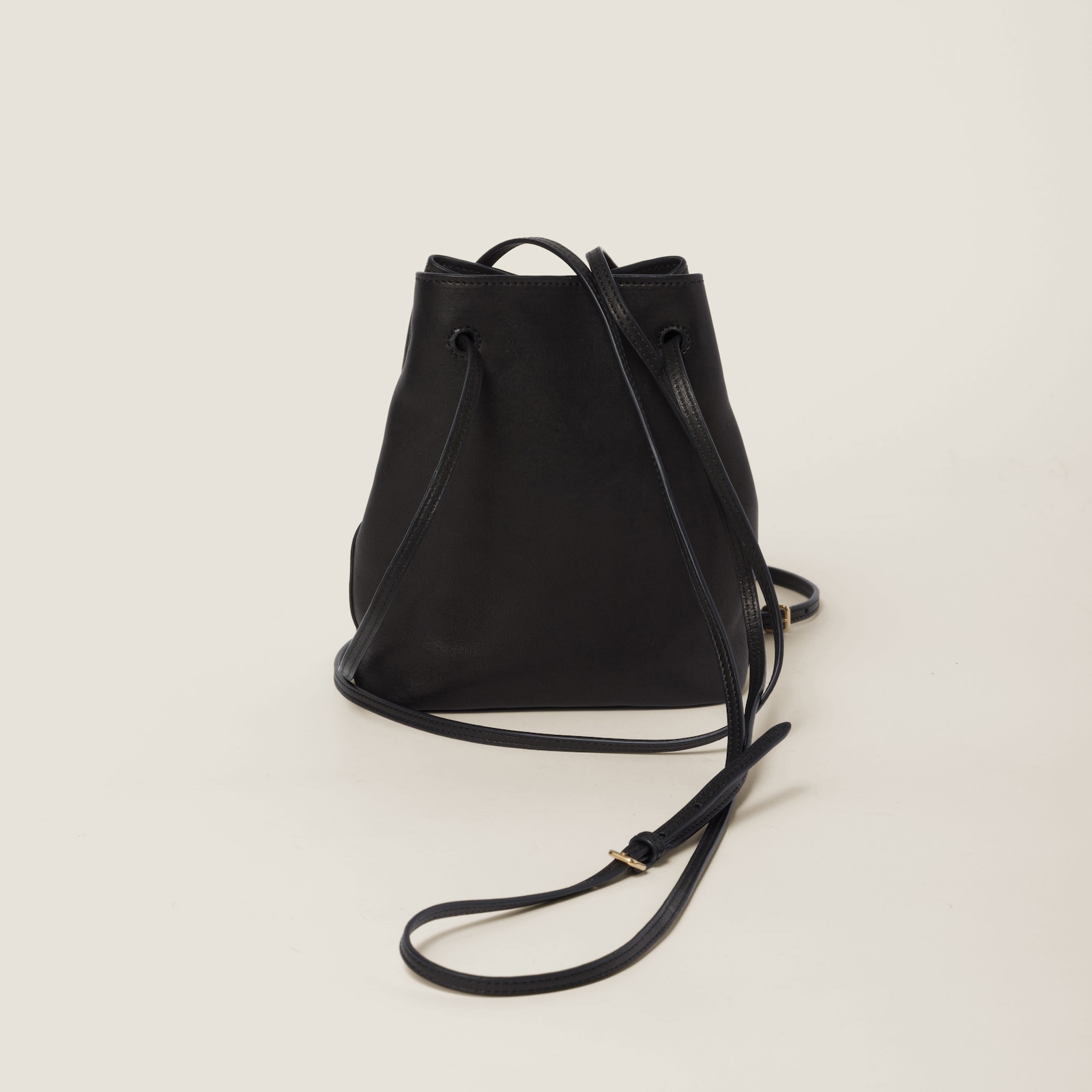 Black Nappa Leather Mini-bag | Miu Miu - United States