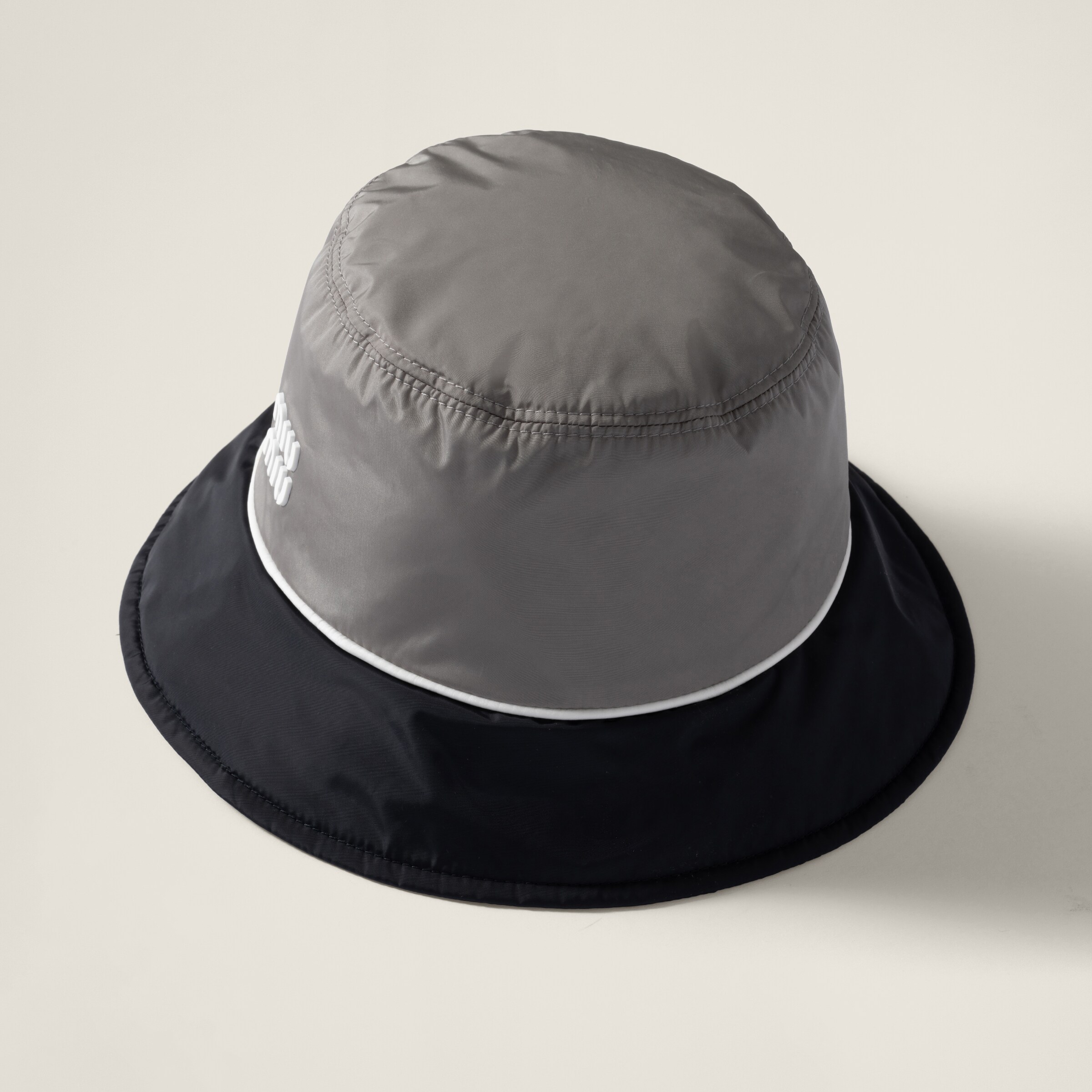 Technical fabric bucket hat - Collection Collections | Miu Miu