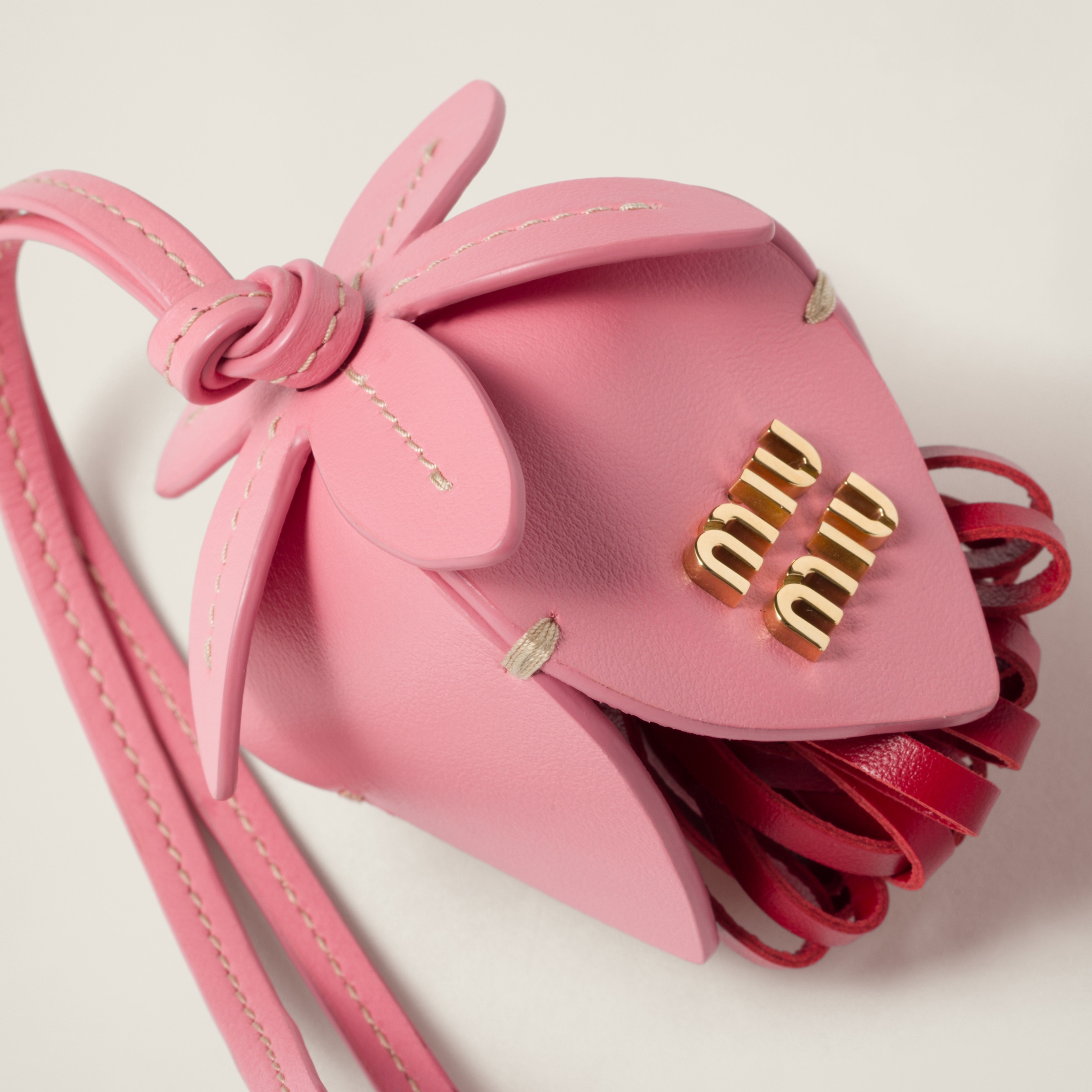 Pink/red Leather Trick | Miu Miu