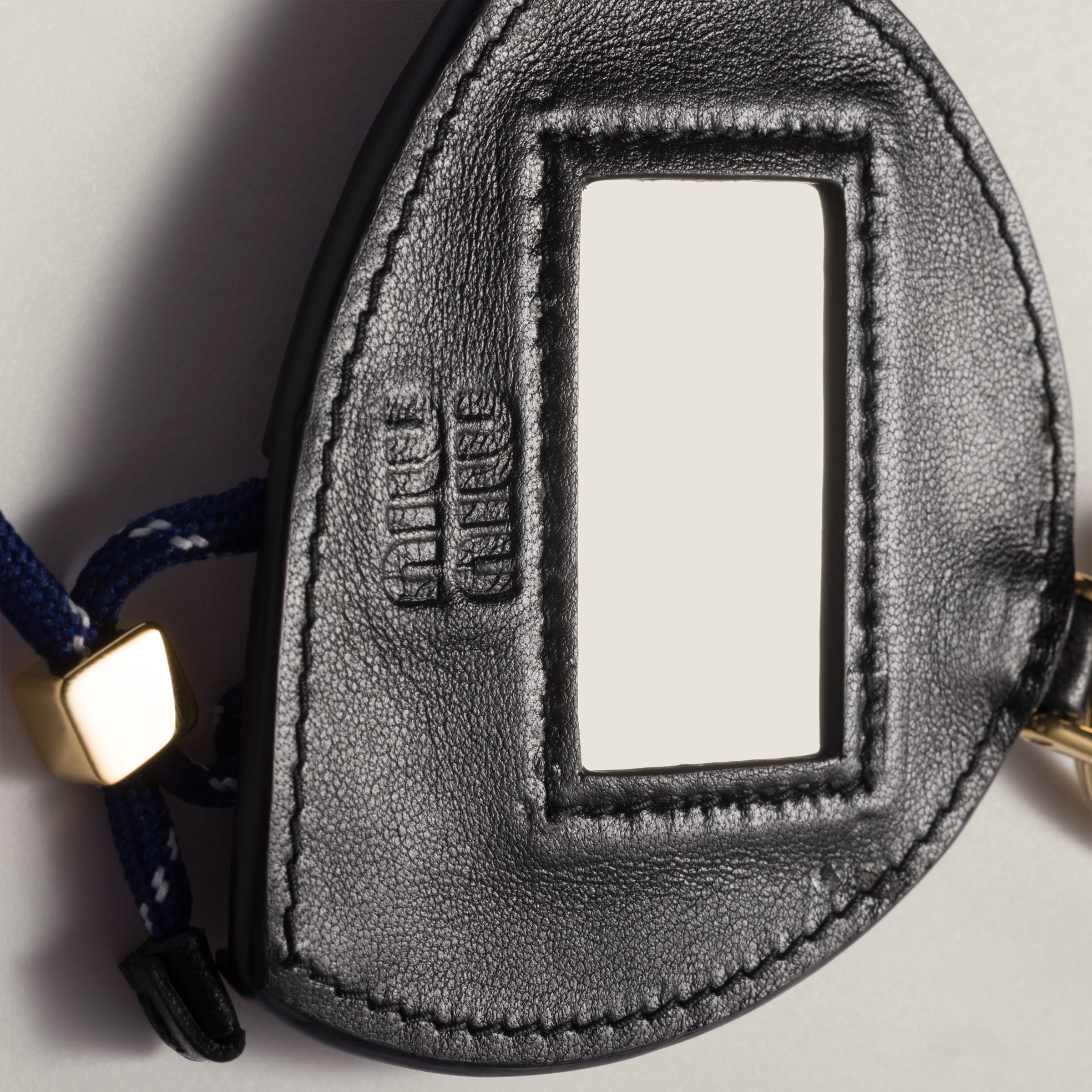 Burgundy Leather Key Ring Trick | Miu Miu - United States