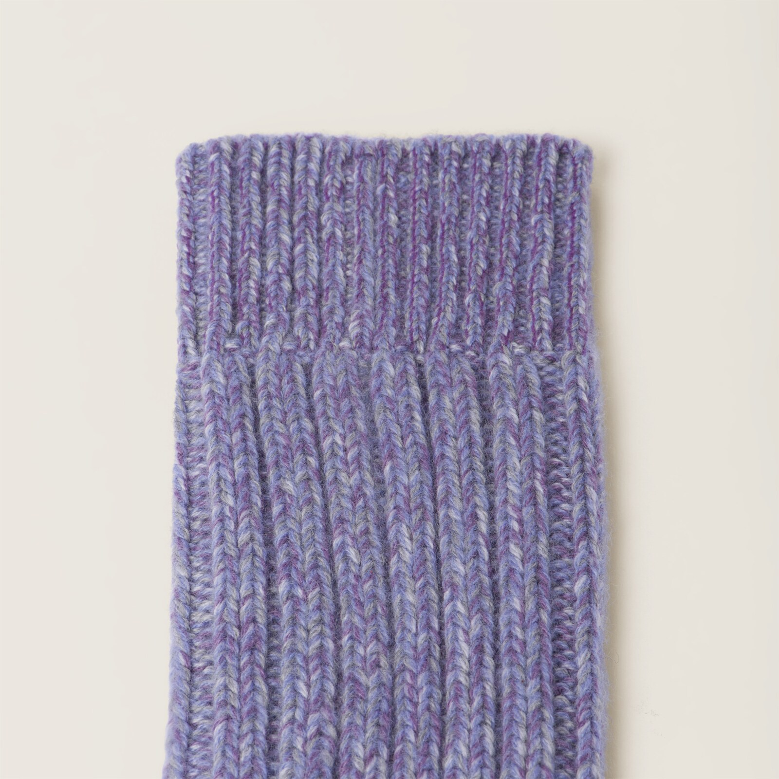 Wisteria Wool And Cashmere Socks | Miu Miu