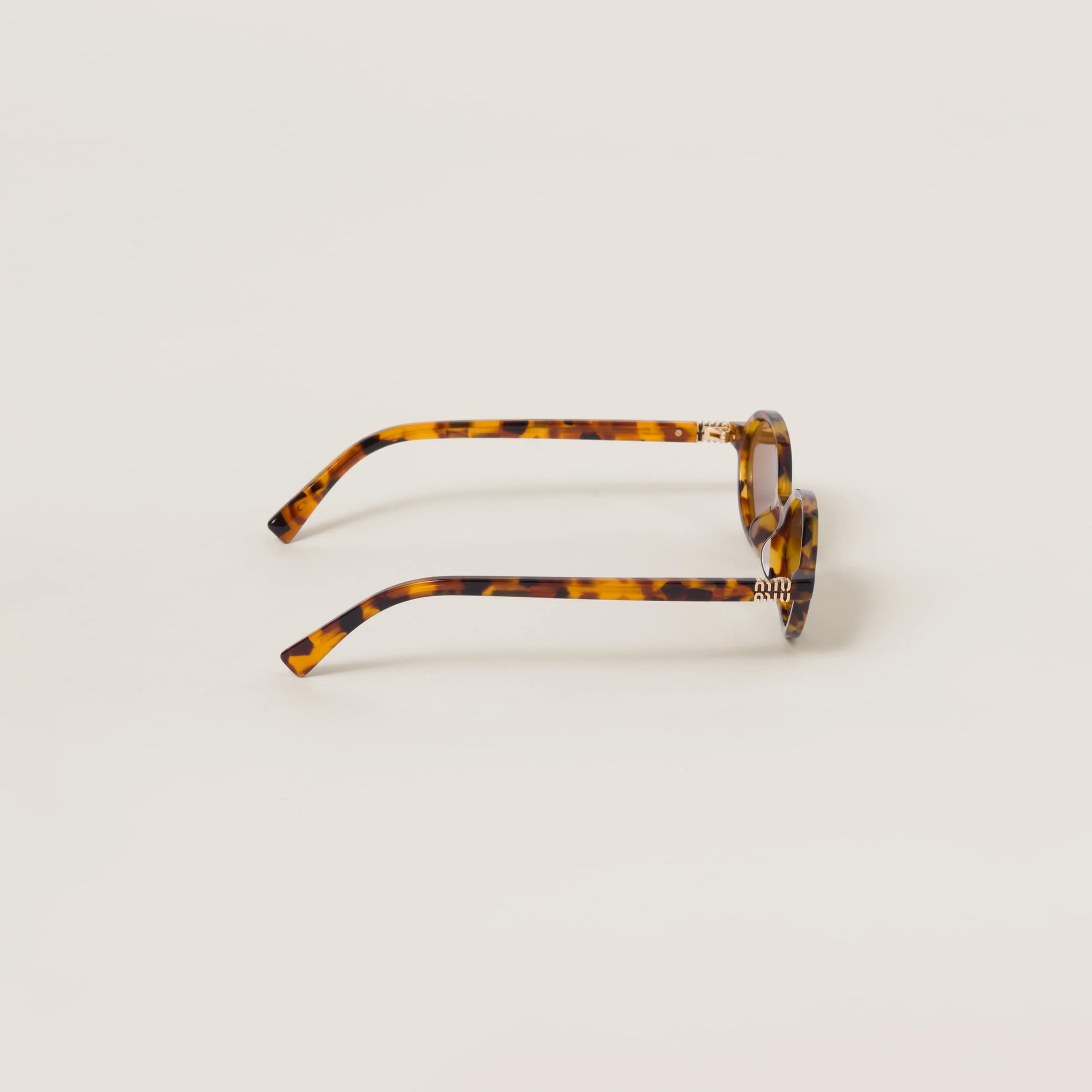 Camel Beige Lenses Miu Regard Sunglasses | Miu Miu