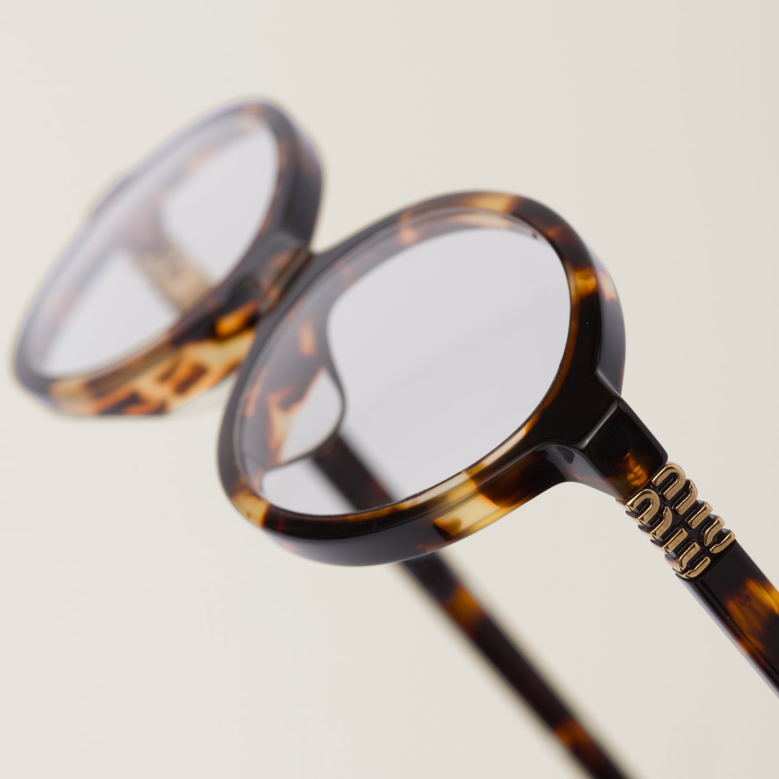 Blue-ray Transparent Lenses Miu Regard Sunglasses | Miu Miu