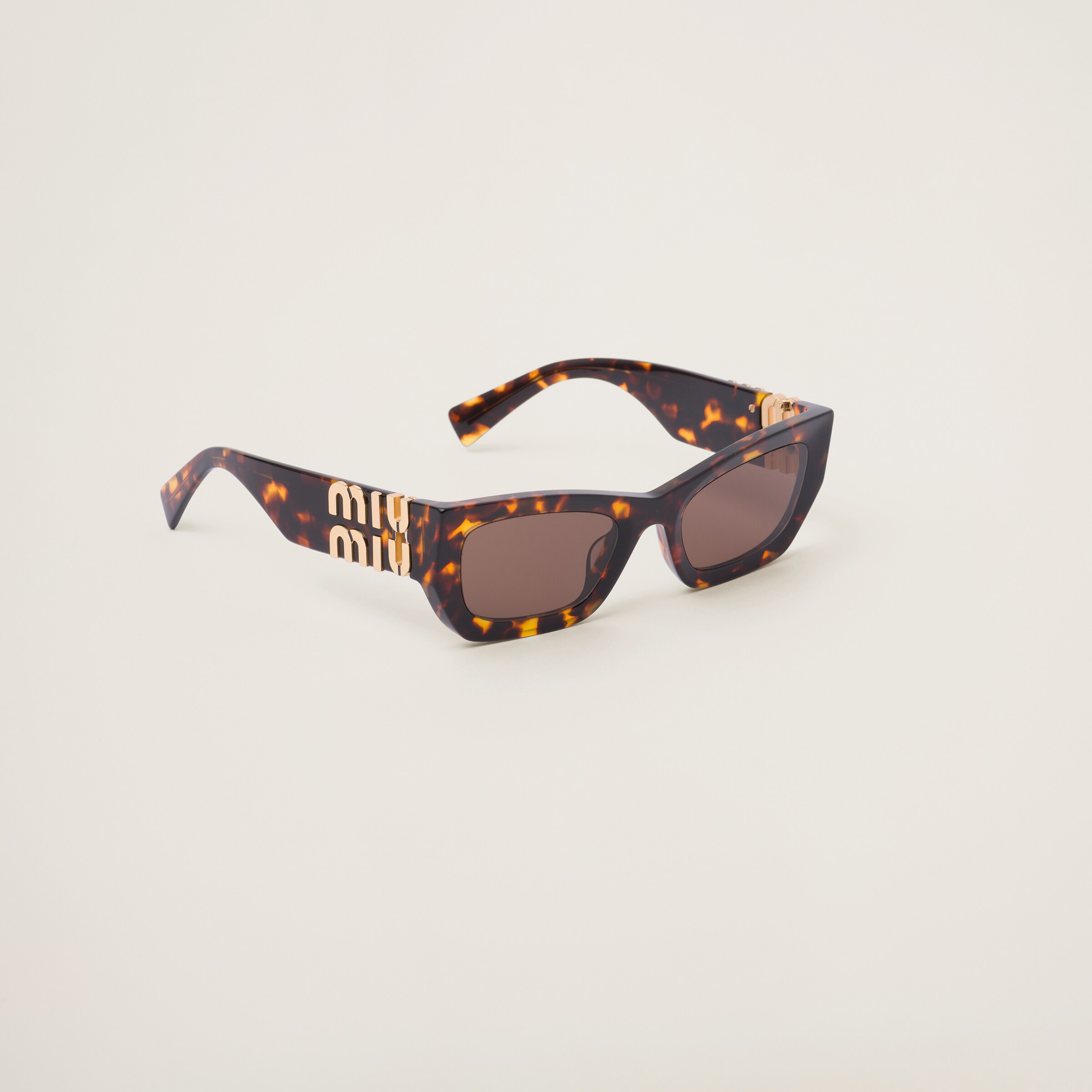 Coffee Lenses Miu Glimpse Sunglasses | Miu Miu