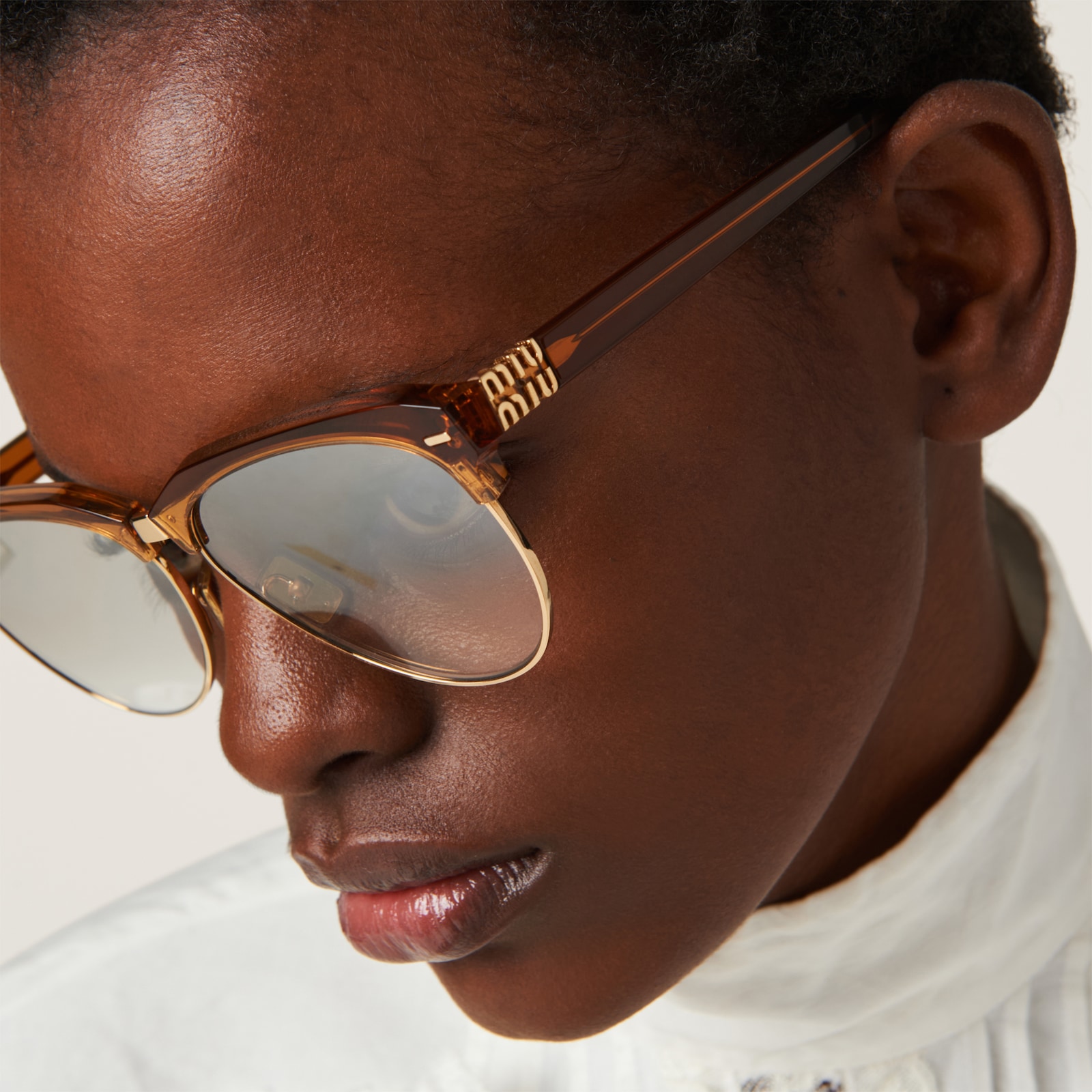 Mirror/gradient Miu Miu Runway Sunglasses | Miu Miu