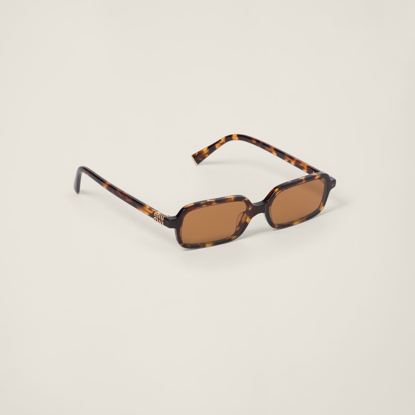 Camel Beige Lenses Miu Regard Sunglasses | Miu Miu