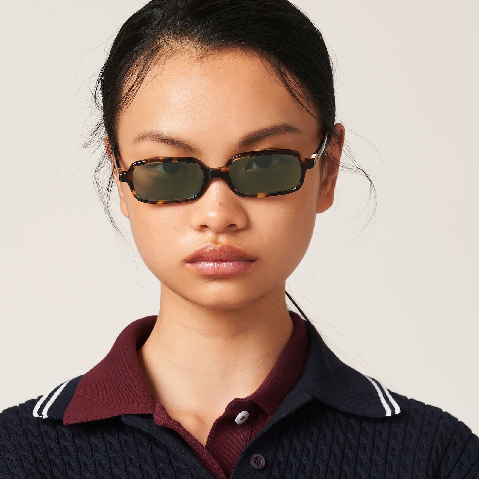 Water Green Lenses Miu Regard Sunglasses | Miu Miu
