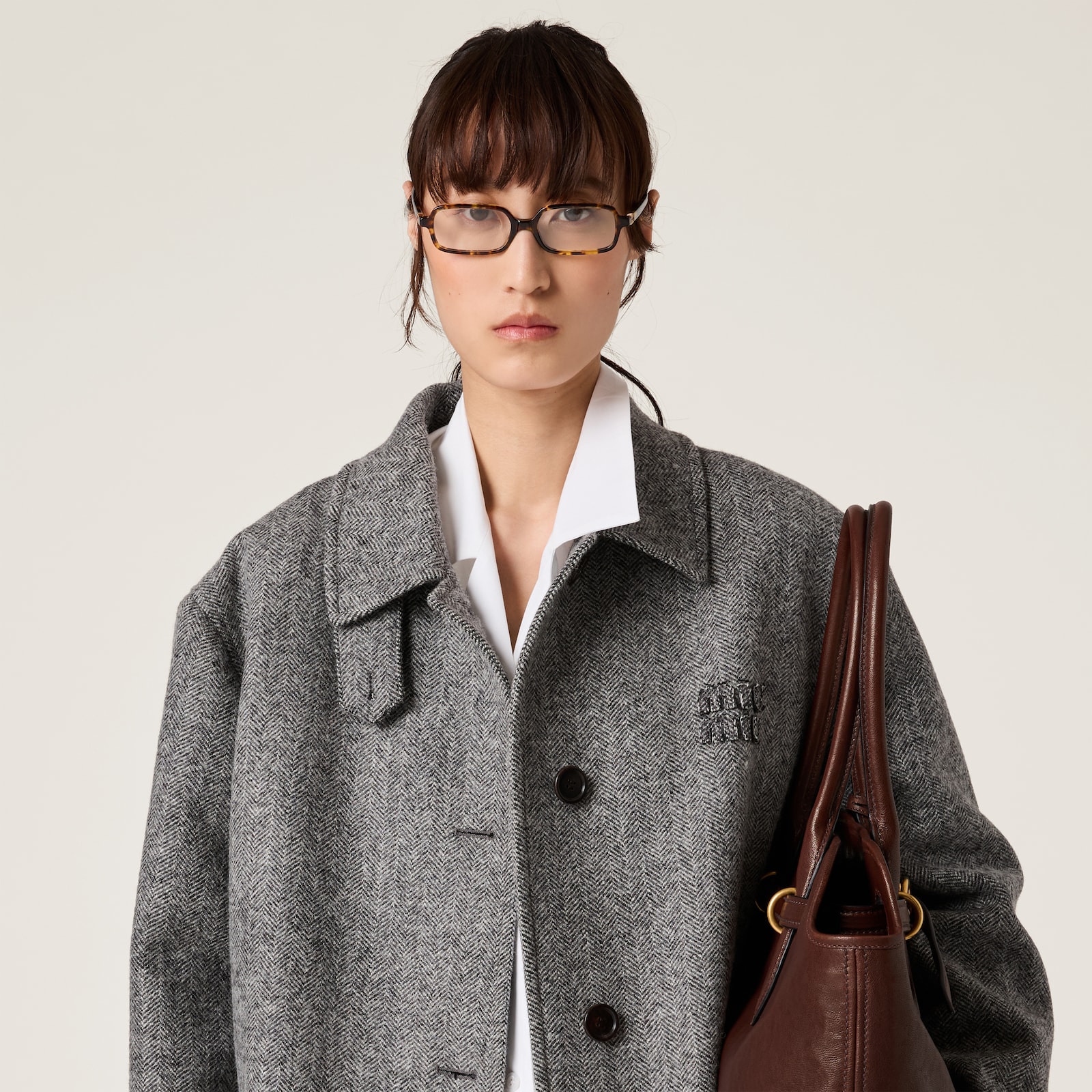 Blue-ray Transparent Lenses Miu Regard Sunglasses | Miu Miu