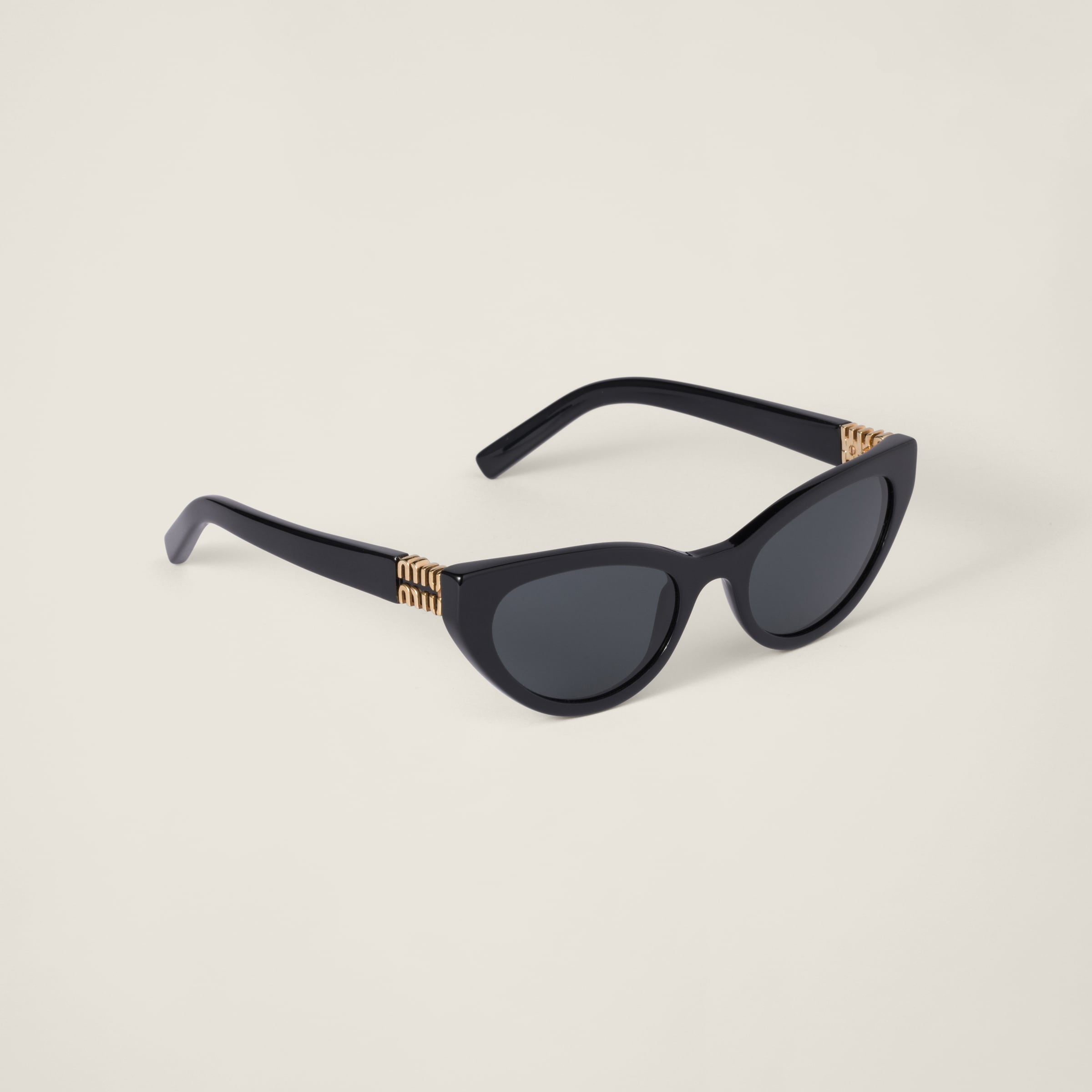 Slate Gray Lenses Miu Miu Logo Sunglasses | Miu Miu