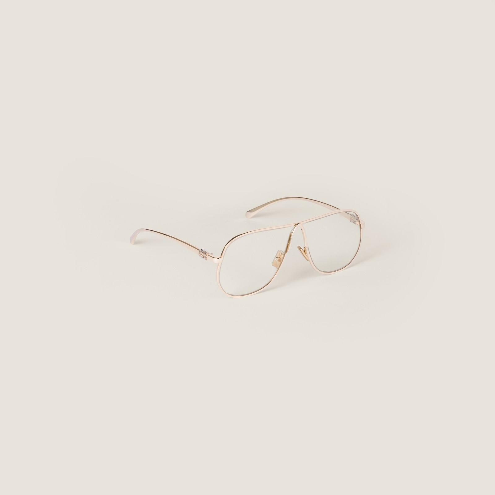Blue-ray Transparent Lenses Miu Ombre Sunglasses | Miu Miu
